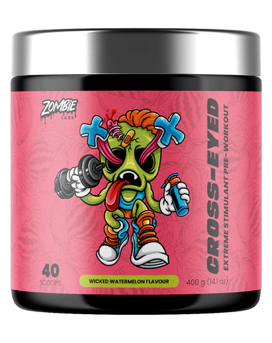 Elite Supps - Cross-Eyed Pre Workout 40 Serves Wicked Watermelon